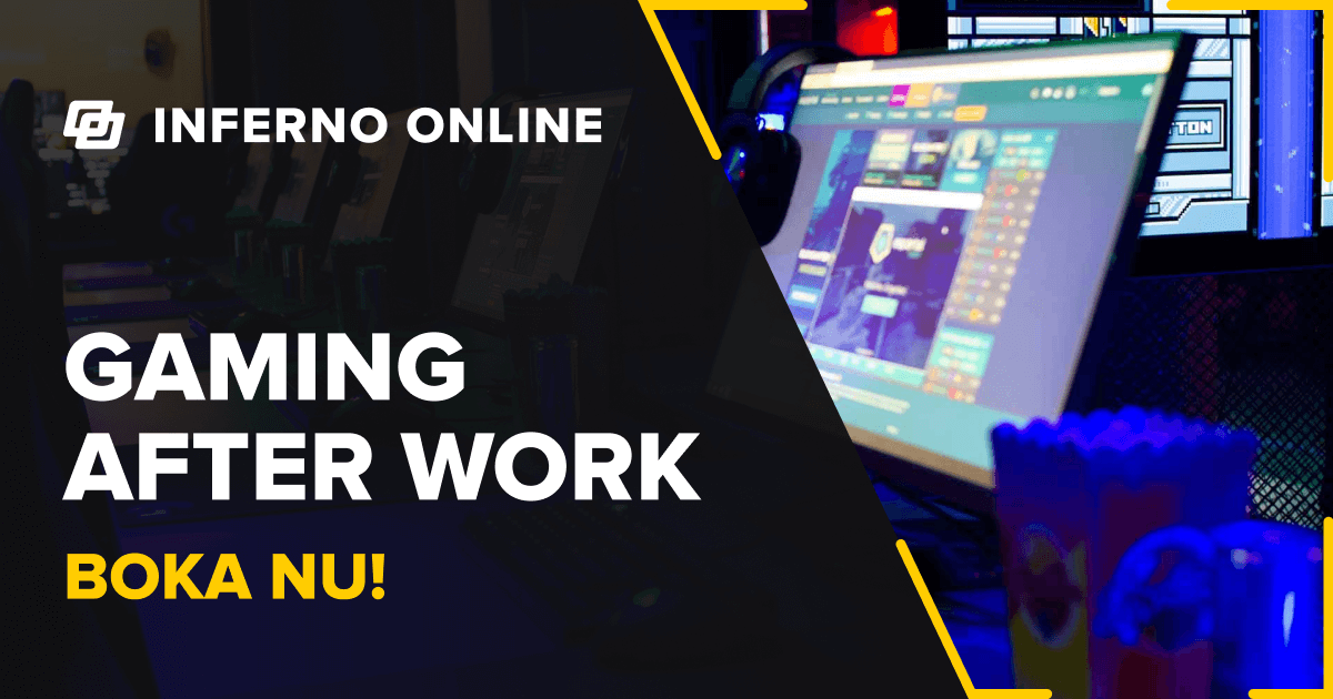 Gaming After Work: Spel, Mat och Barhäng, blir inte bättre!