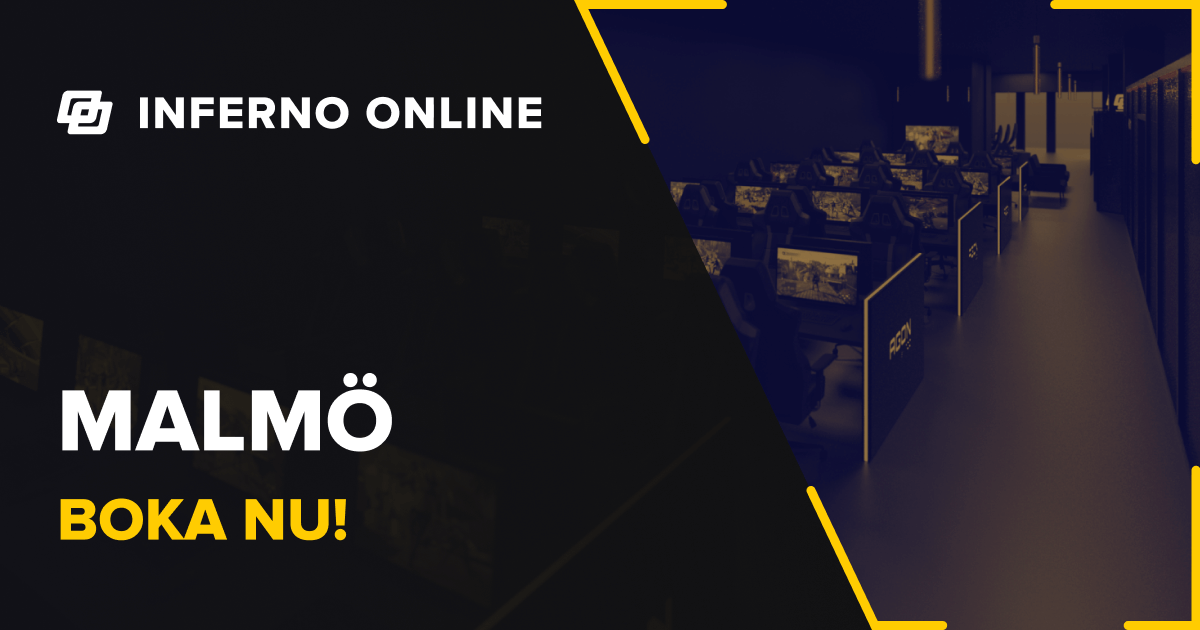 Inferno Online Malmö: Fullspäckad Spelupplevelse! Spela över 150 spel